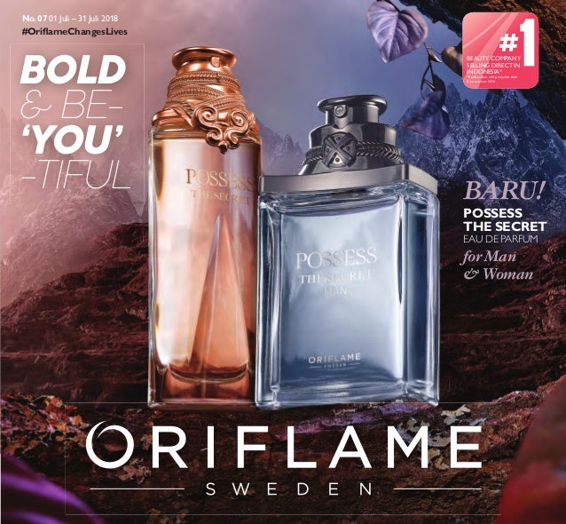 Katalog oriflame juli 2018 promo online parfum wanita possess the secret