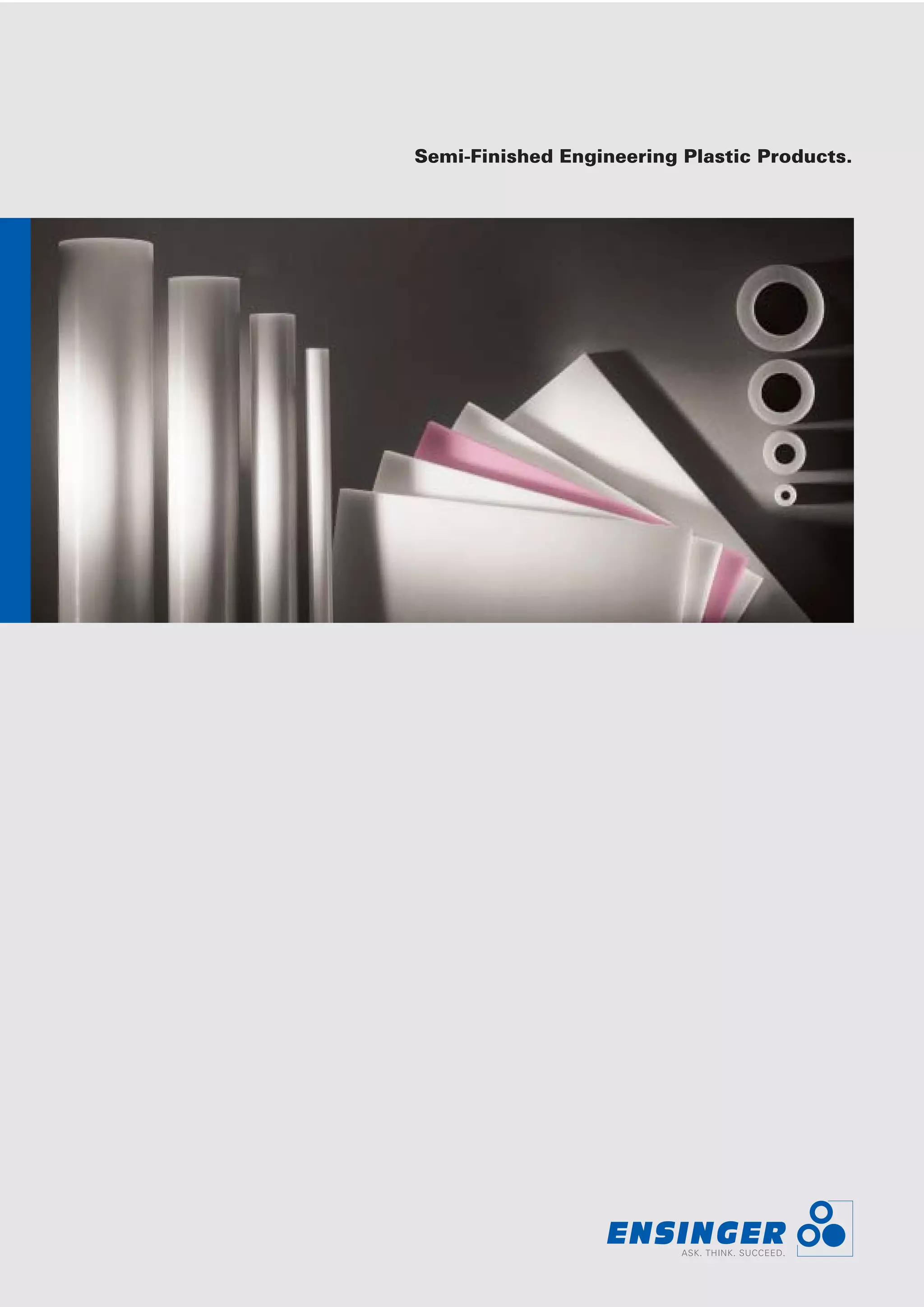 Katalog peek tecapeek ensinger | PDF