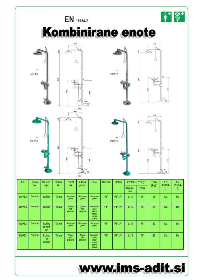 Katalog prhe in izpiralniki | PDF