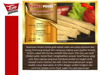 Katalog produk Tom Burger 2018 | PDF