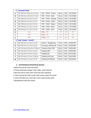 Katalog produk (bbg 2016) | PDF