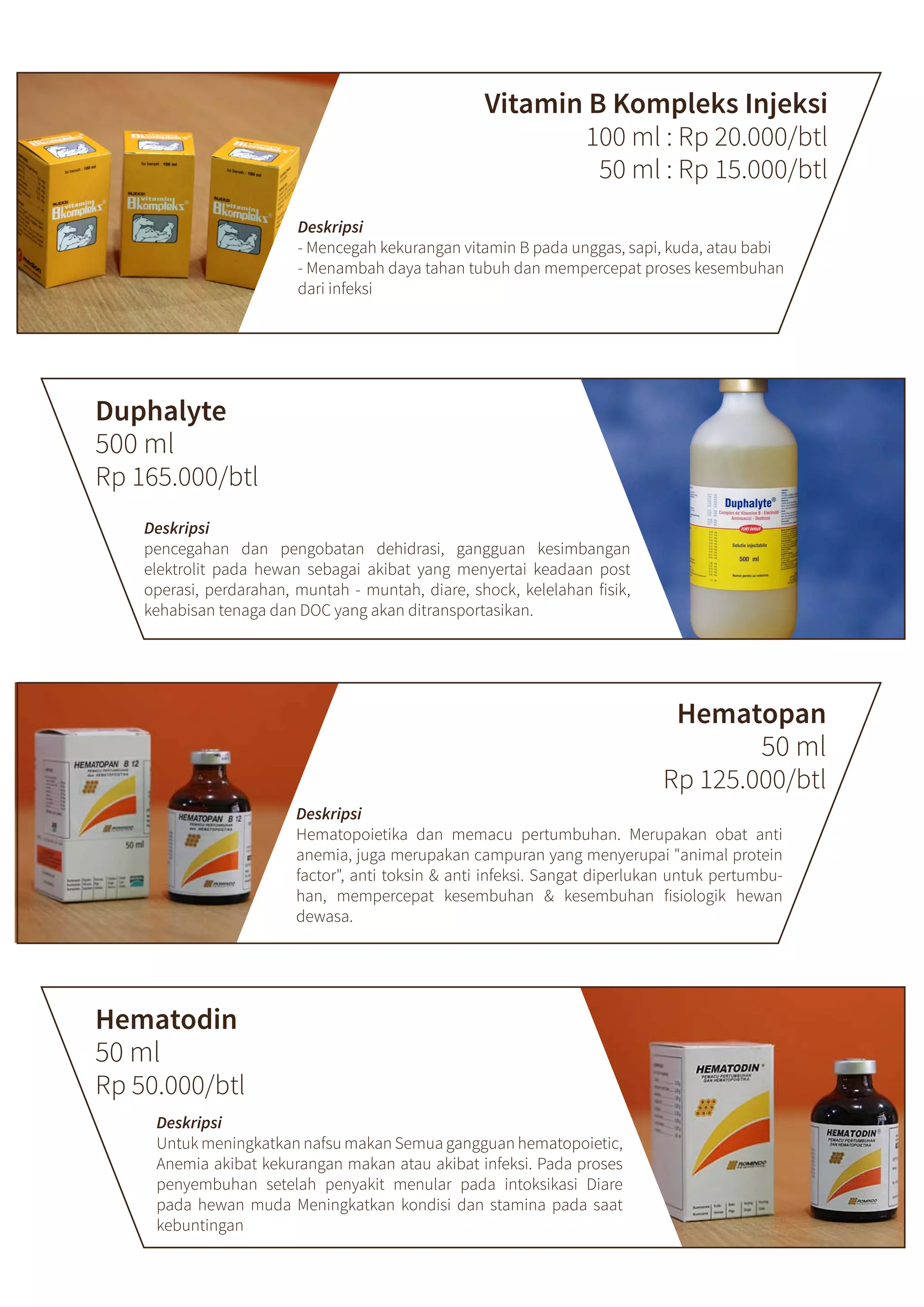 Katalog Produk Waroeng Domba : Obat Ternak & Peralatan Ternak | PDF