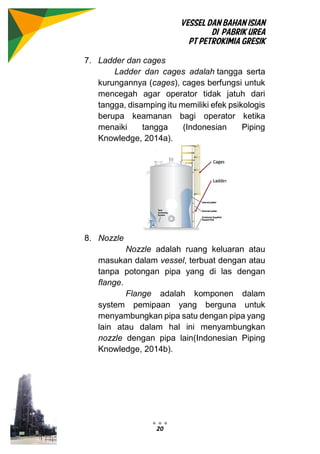 Katalog Vessel dan Bahan Isian Pabrik Urea PT Petrokimia Gresik | PDF