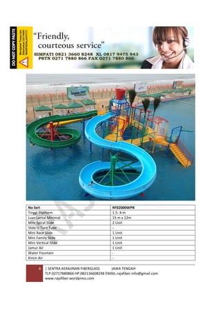RAB WATERBOOM MINI 2019 | PDF