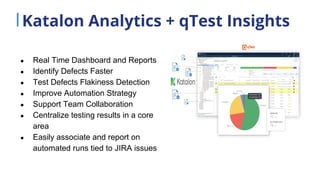 Katalon: Mobile and Browser-Based Automation | Quality Jam 2018 | PDF