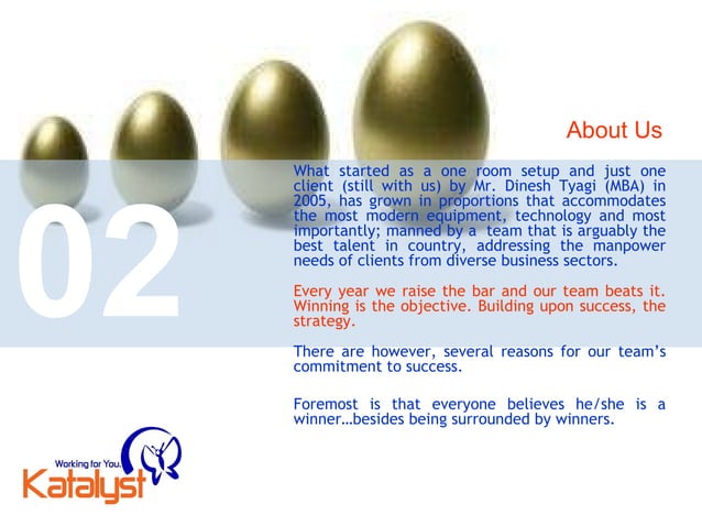 Katalyst About Us | PPT