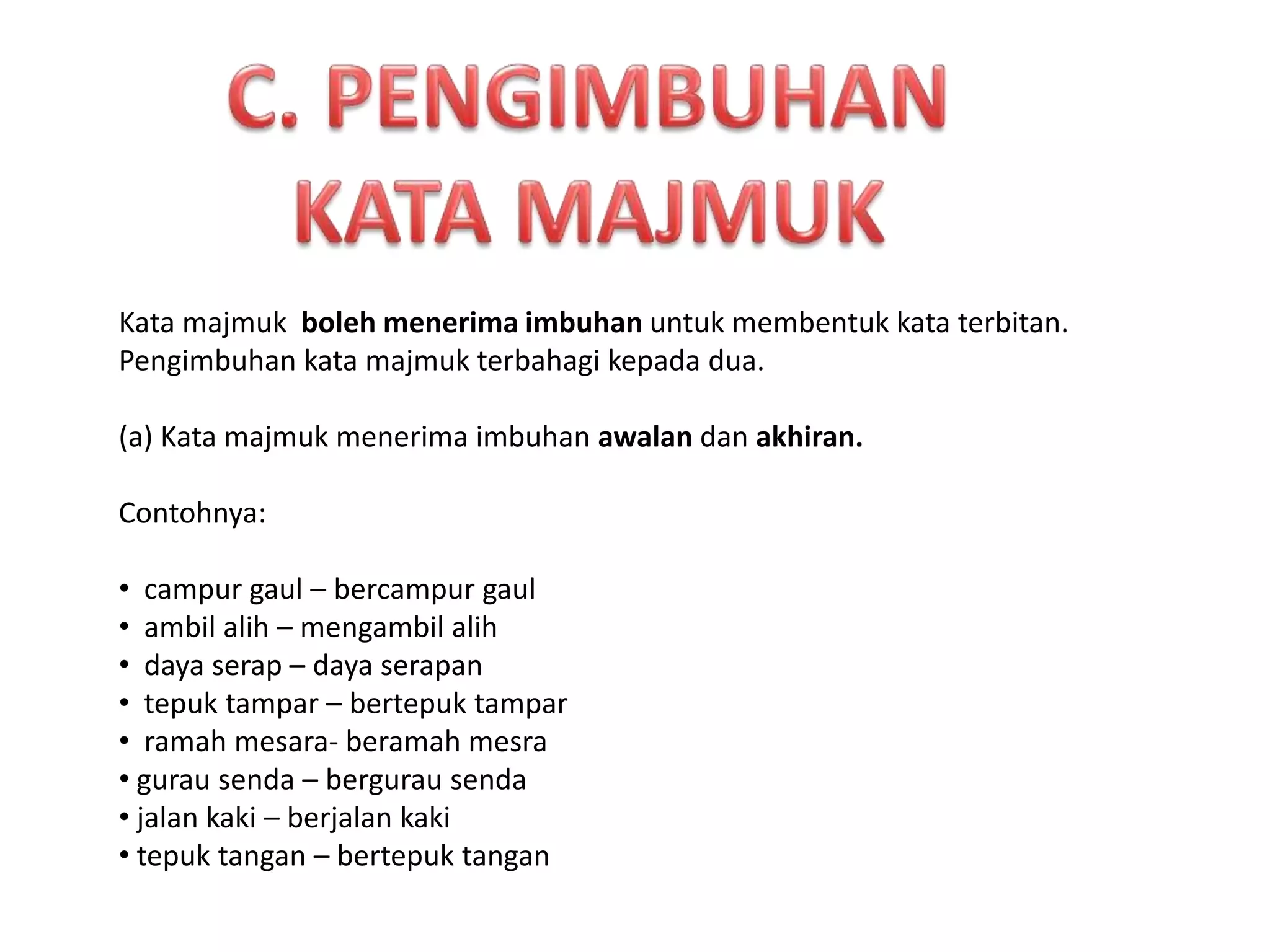 Kata Majmuk | PPTX