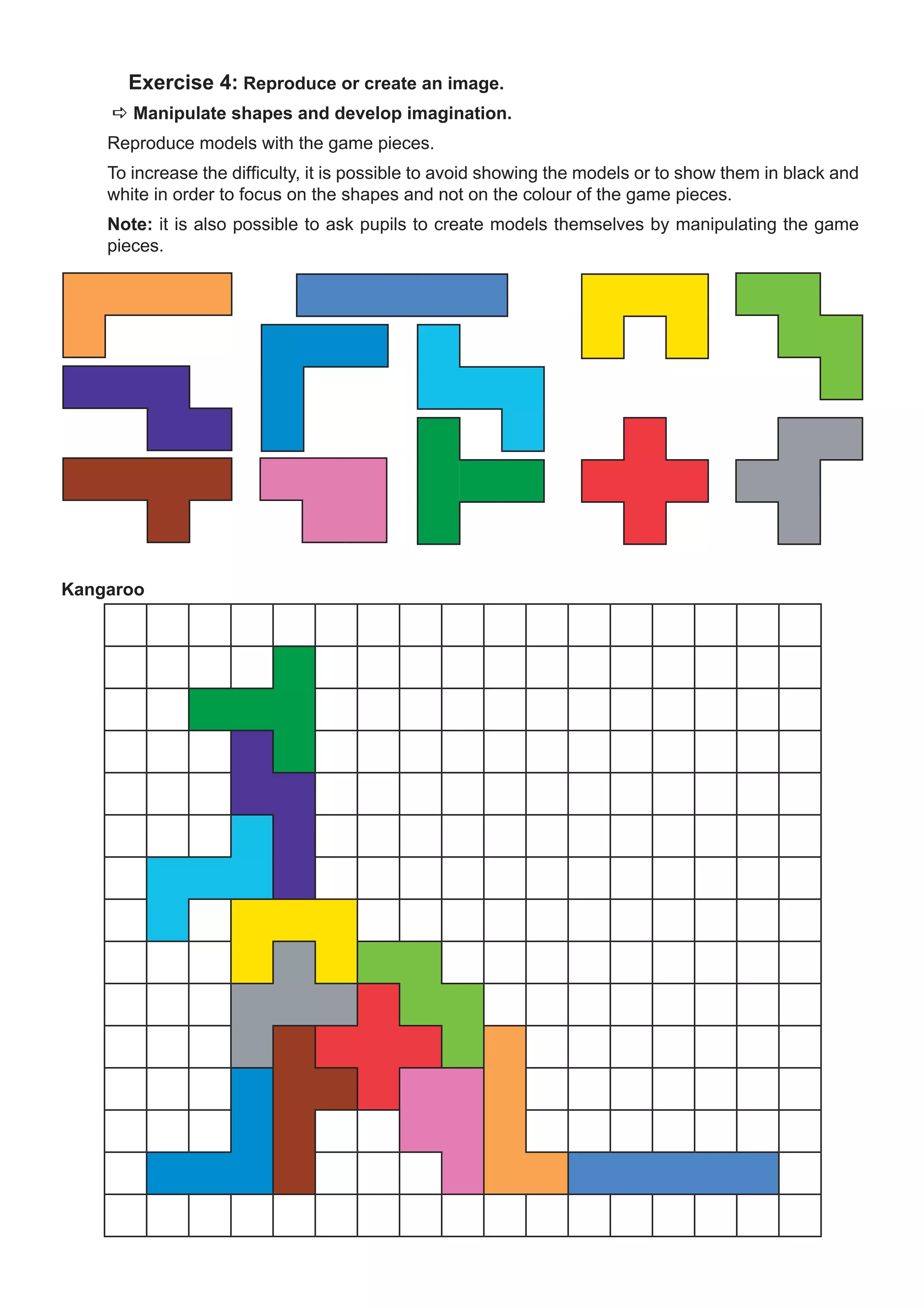 Katamino educational-worksheet | PDF