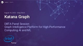 Graph Intelligence Platform for High-Performance Computing AI and ML | PPT