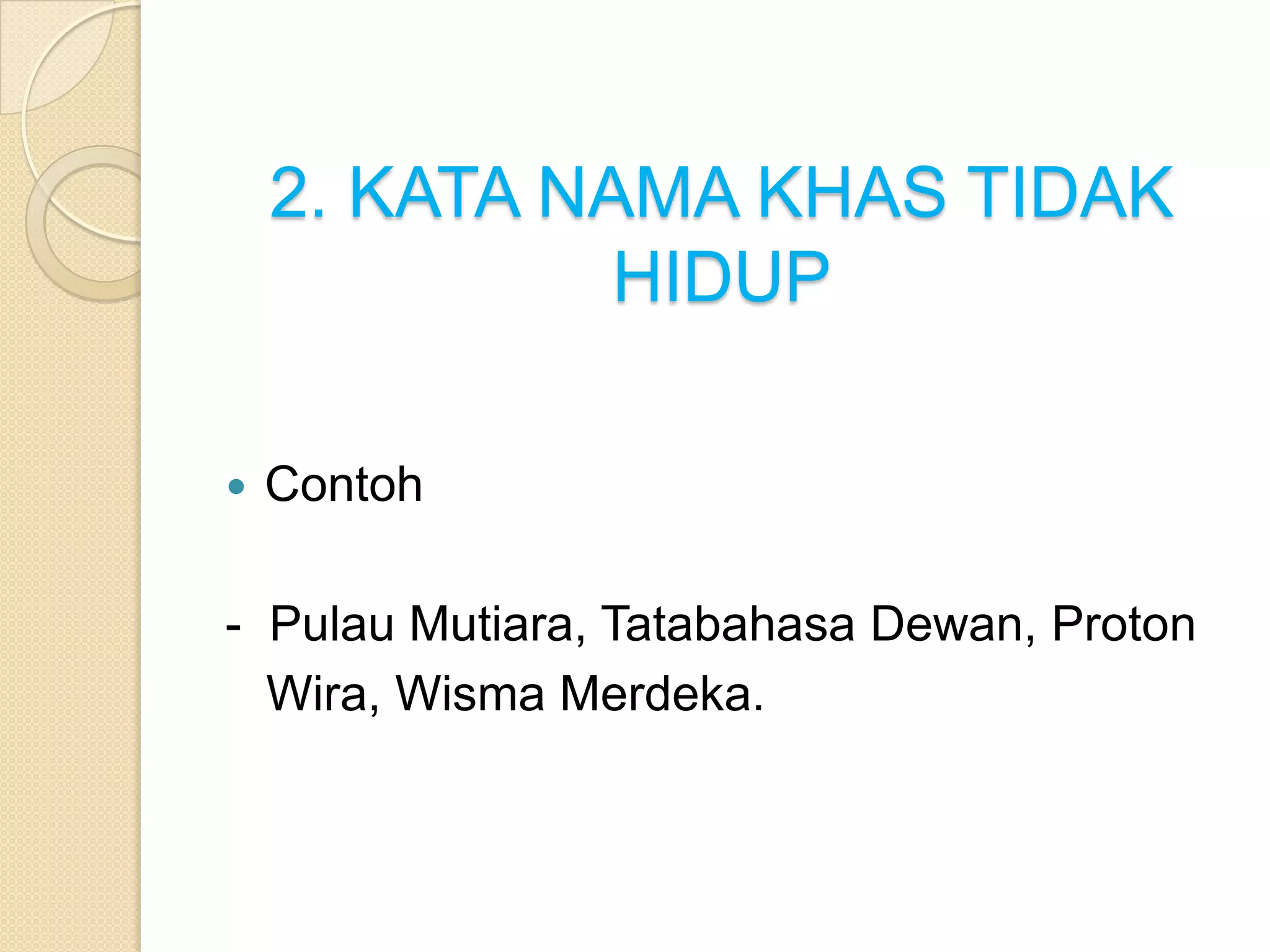 Kata nama | PPT