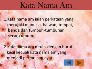 Kata nama am | PPT
