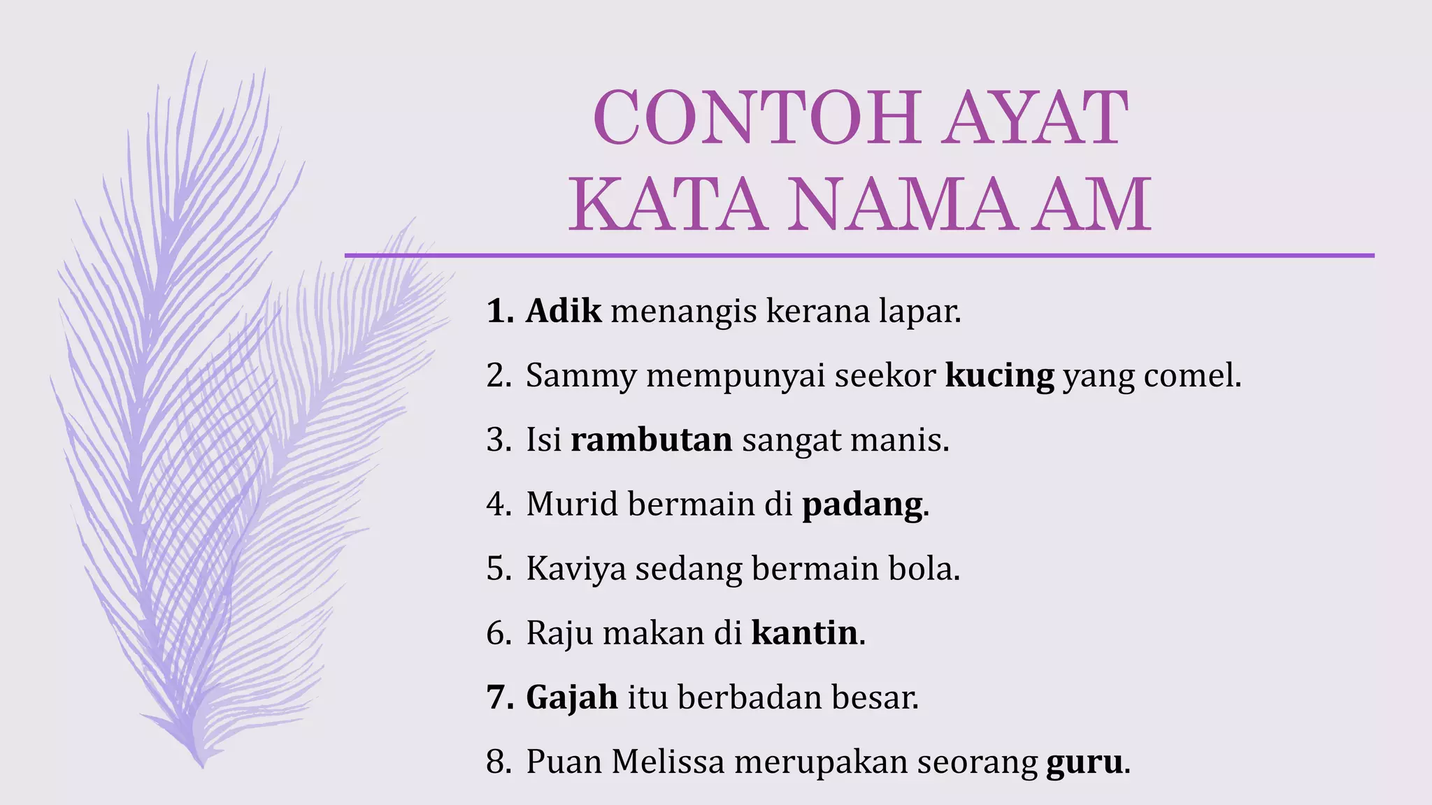 Kata Nama Am | PPTX