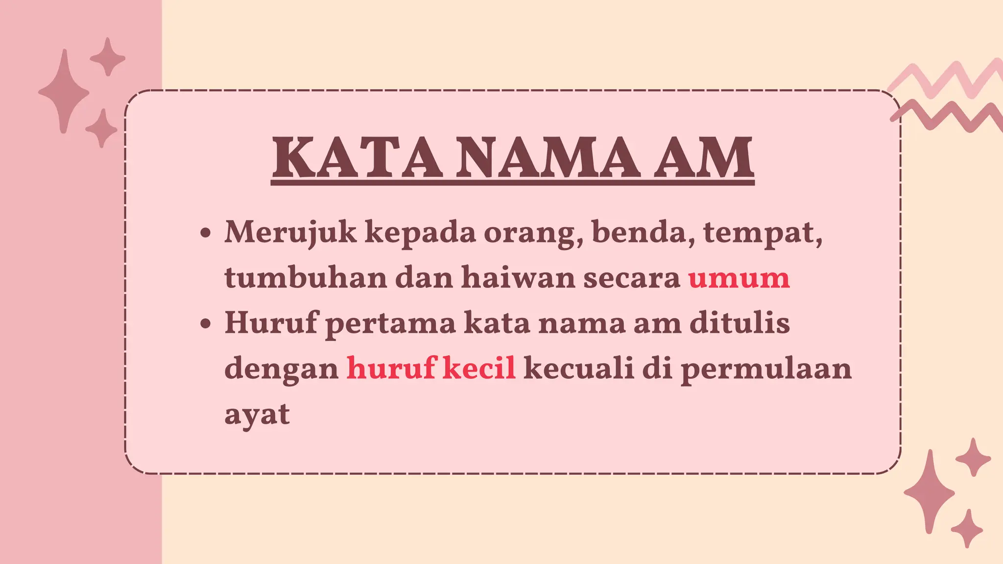 KATA NAMA AM TAHUN 1 | PDF