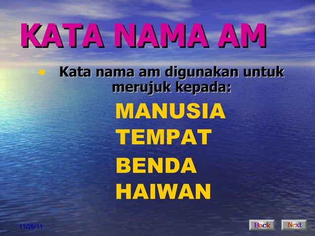 Kata nama am dan khas | PPT