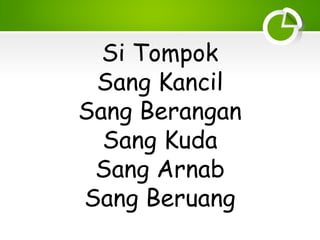 Kata nama khas hidup bukan manusia | PPT