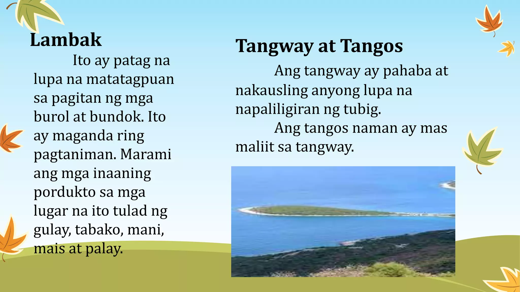 Katangiang Heograpikal ng Pilipinas | PPTX