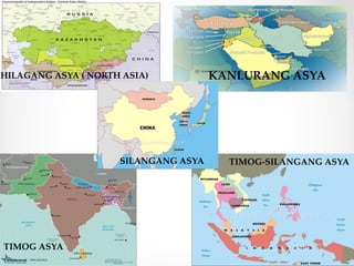 Katangiang pisikal ng asya | PPTX