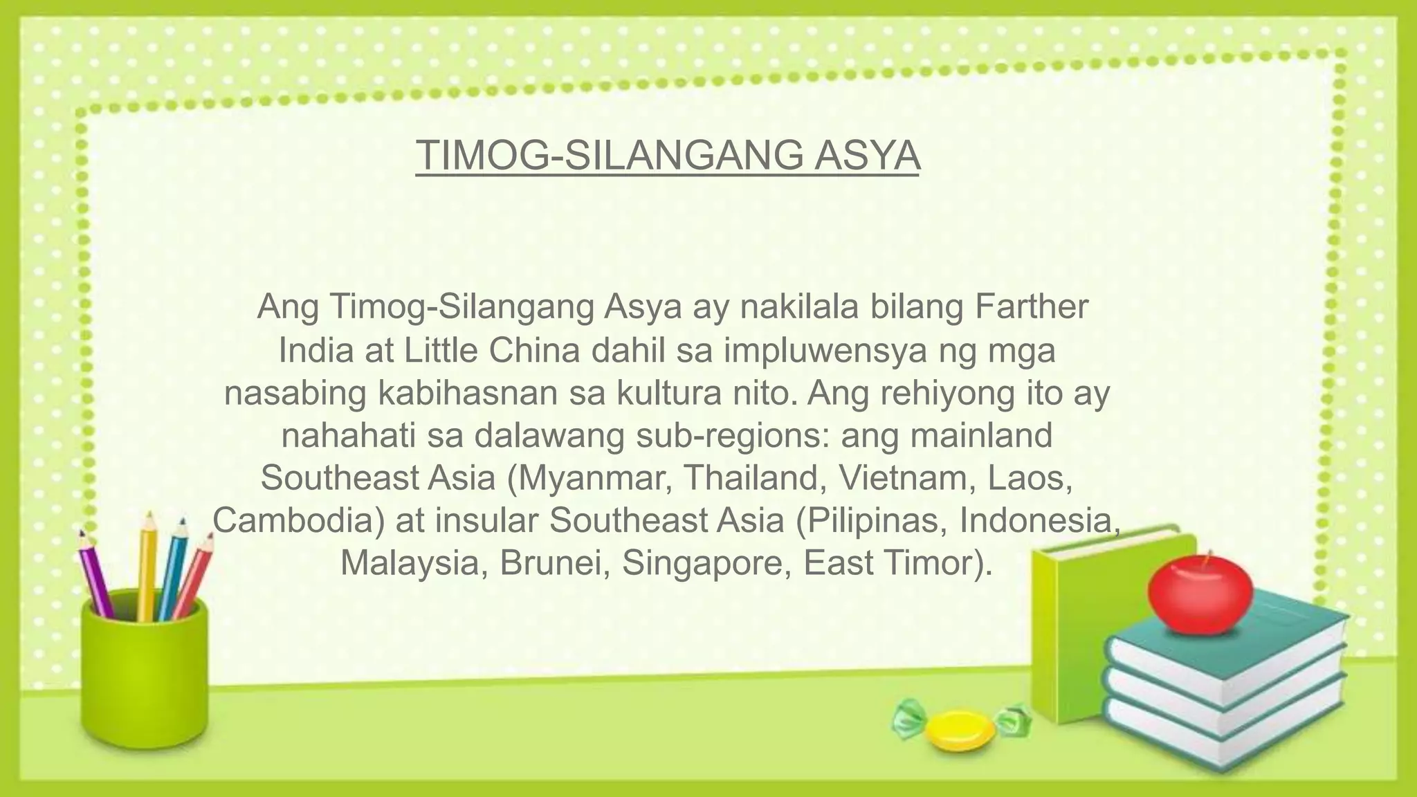 Katangiang pisikal ng asya | PPTX