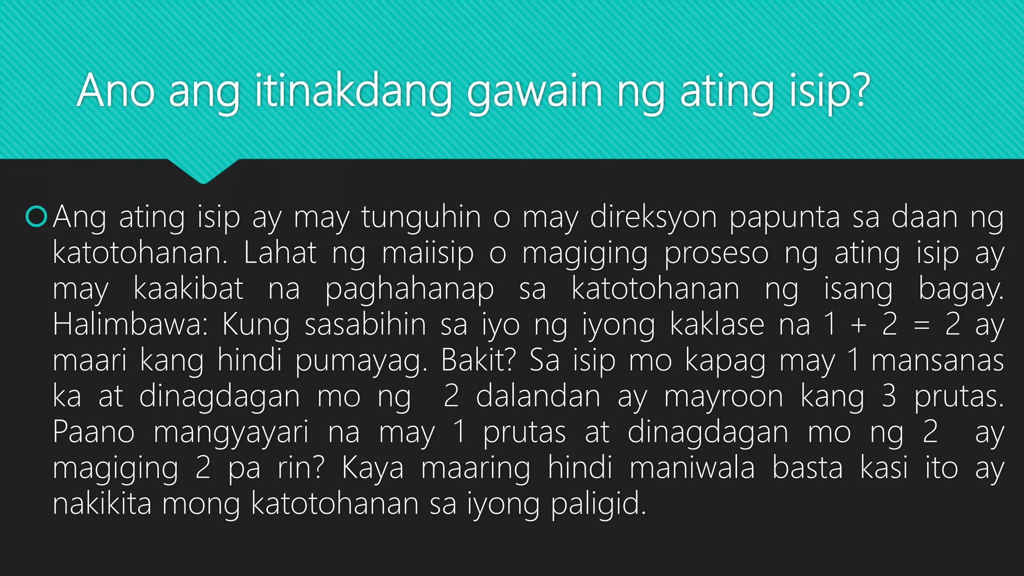 Katangian ng isip at kilos loob | PPTX
