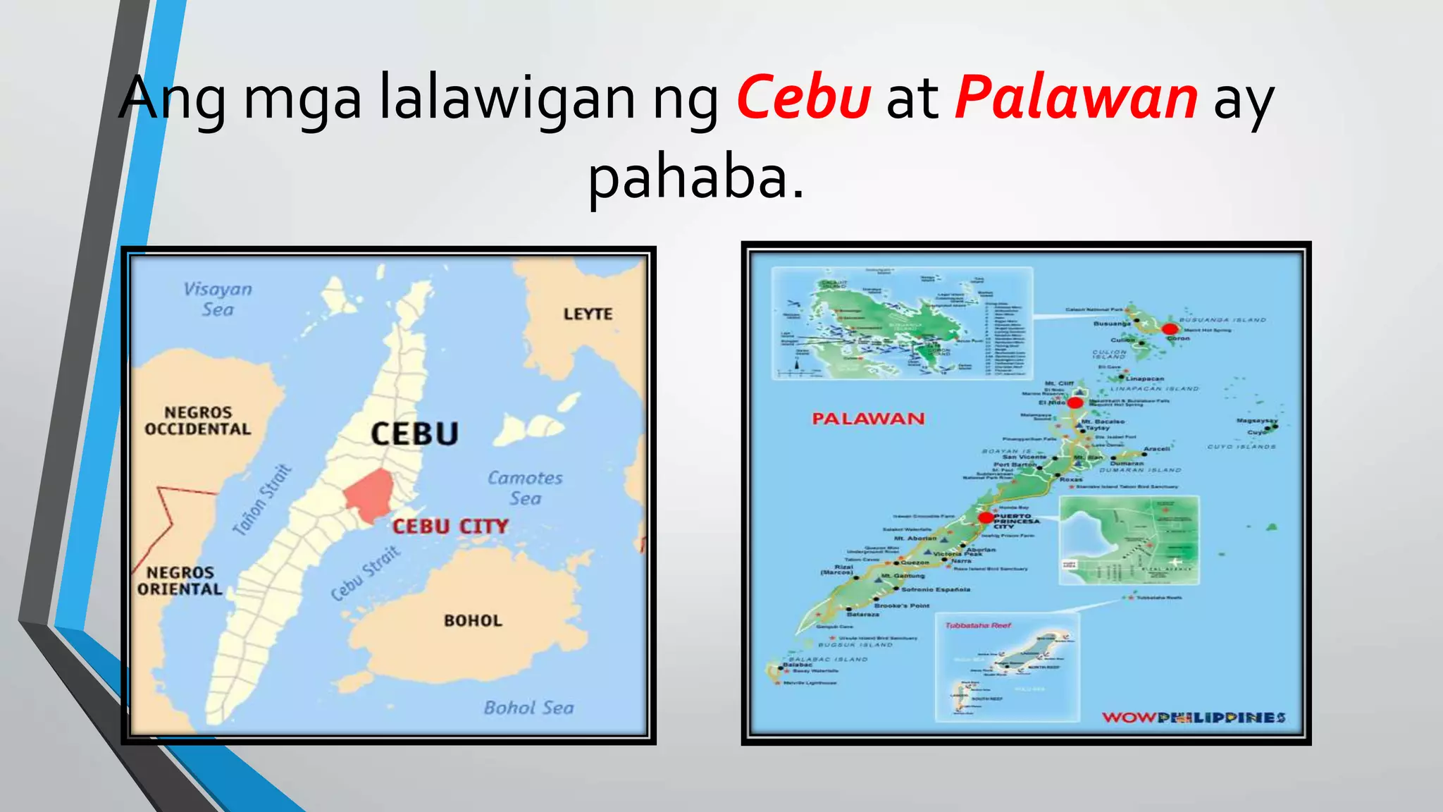 Katangian ng mga Lalawigan | PPTX