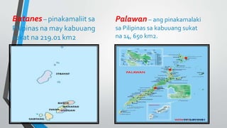 Katangian ng mga Lalawigan | PPTX