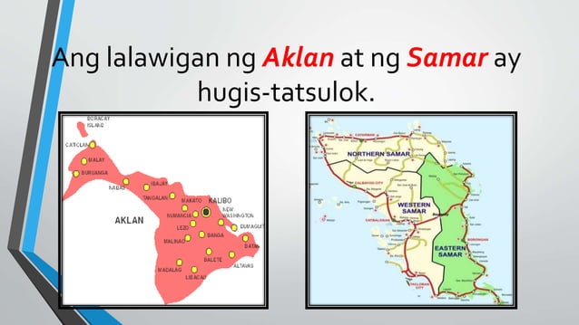 Katangian ng mga Lalawigan | PPTX