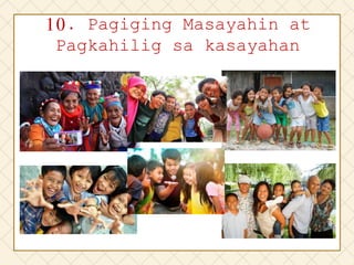 Katangian ng mga pilipino | PPTX