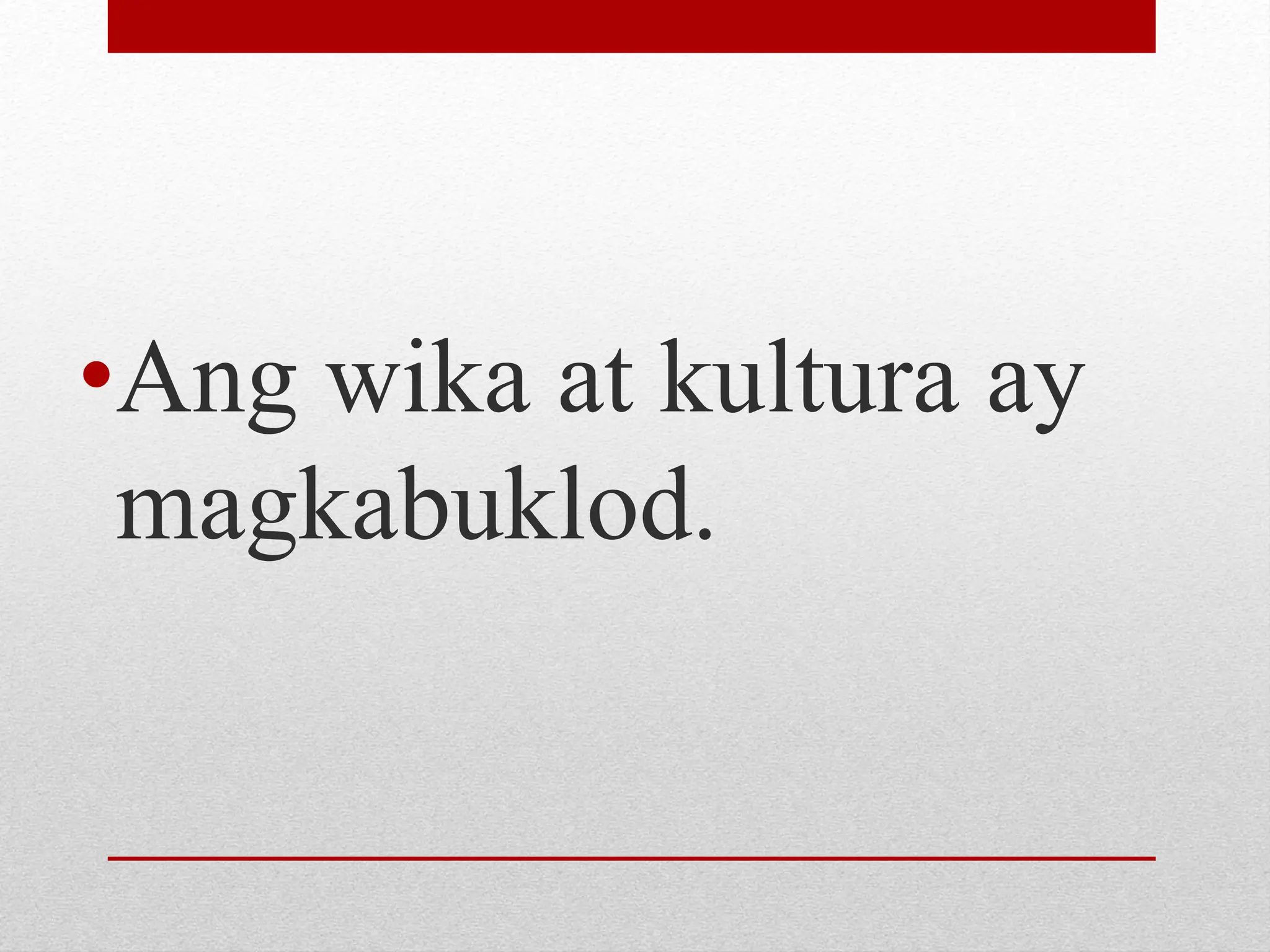 Katangian ng Wika (Characteristics of Language) | PDF