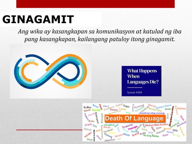 Katangian ng Wika (Characteristics of Language) | PDF