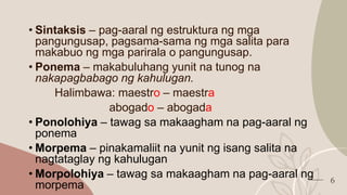 Katangian ng Wika Powerpoint Presentation | PPTX