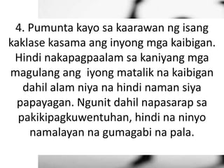 Katapatan sa salita at gawa | PPTX