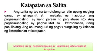 KATAPATAN SA SALITA AT GAWA.pptx