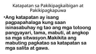 Katapatan sa Salita at sa Gawa-Quarter 4 | PPTX