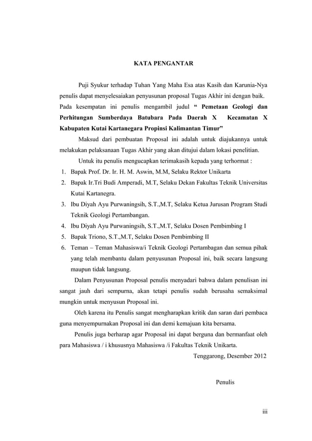 Kata pengantar | DOC