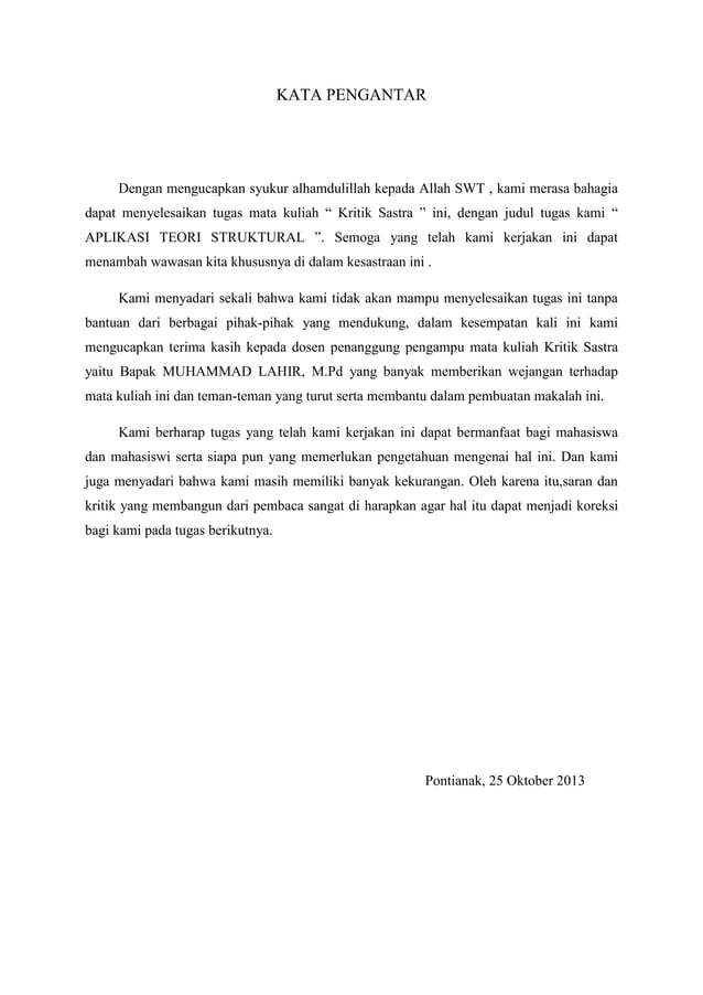 Kata pengantar | PDF