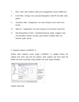 Panduan CorelDraw 12 | DOCX