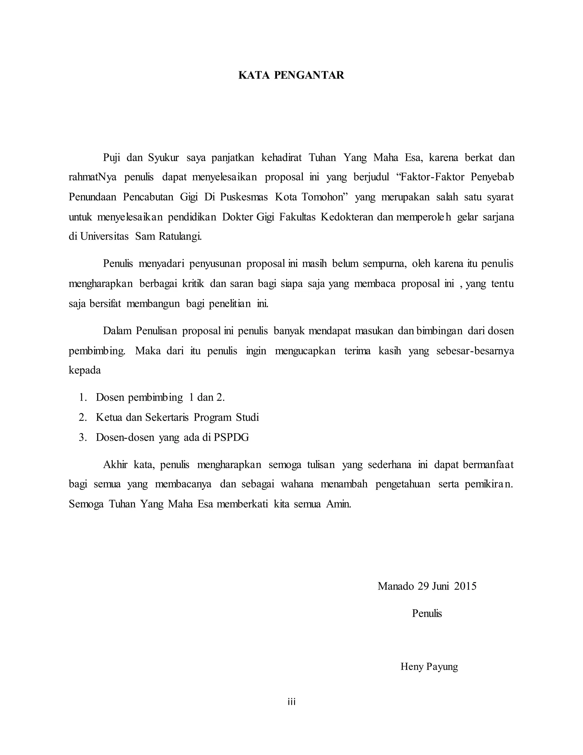 Kata pengantar | PDF