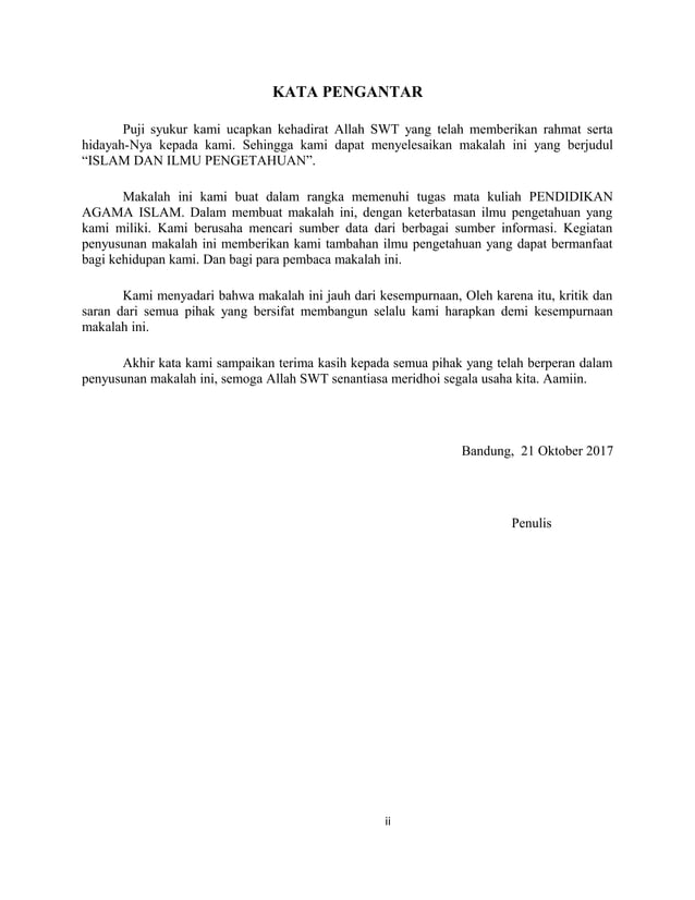 Kata pengantar | PDF