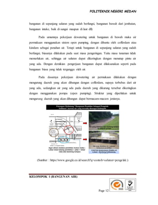 makalah saluran pengelak pada bendungan | DOCX