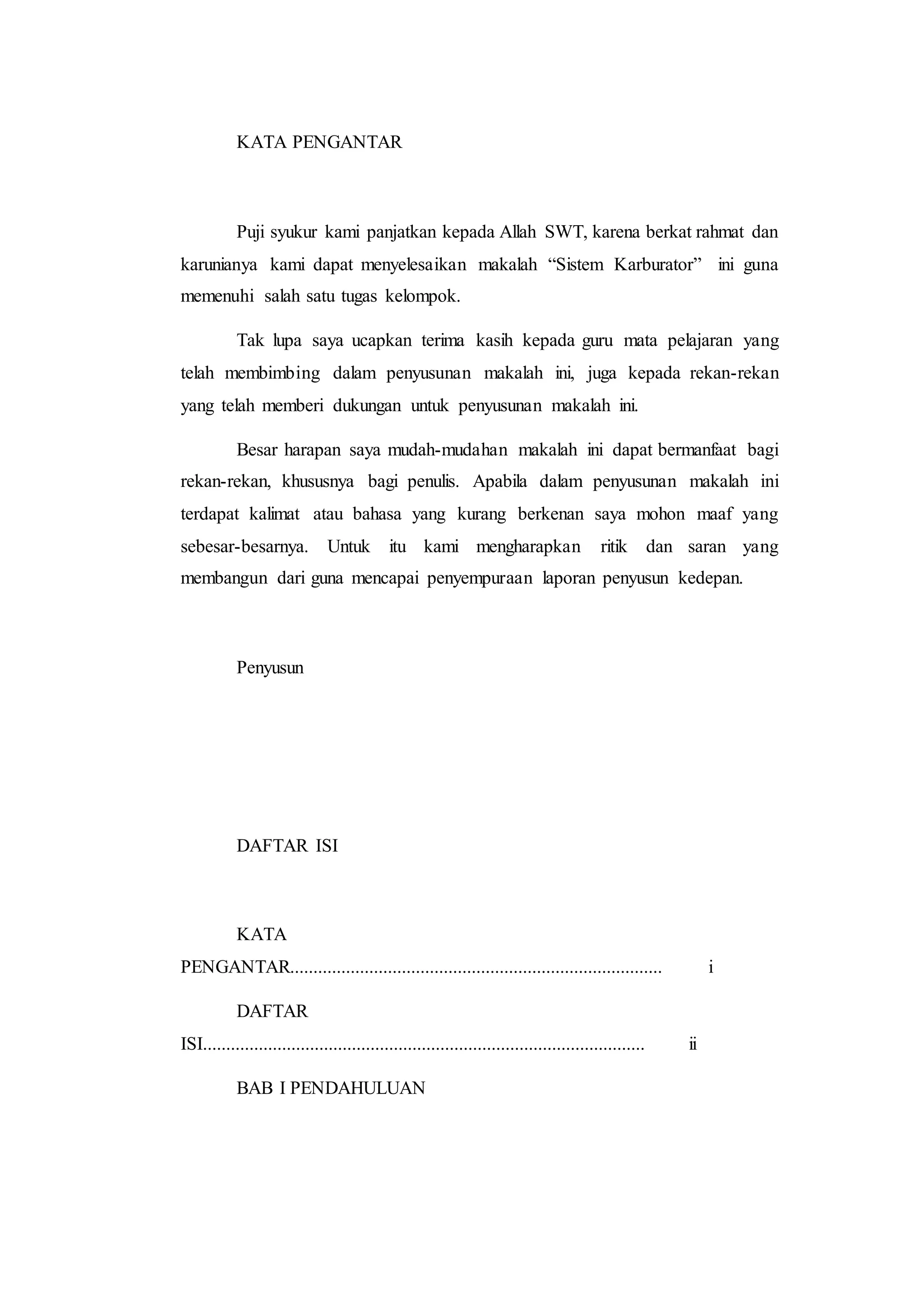 Kata pengantar a | PDF