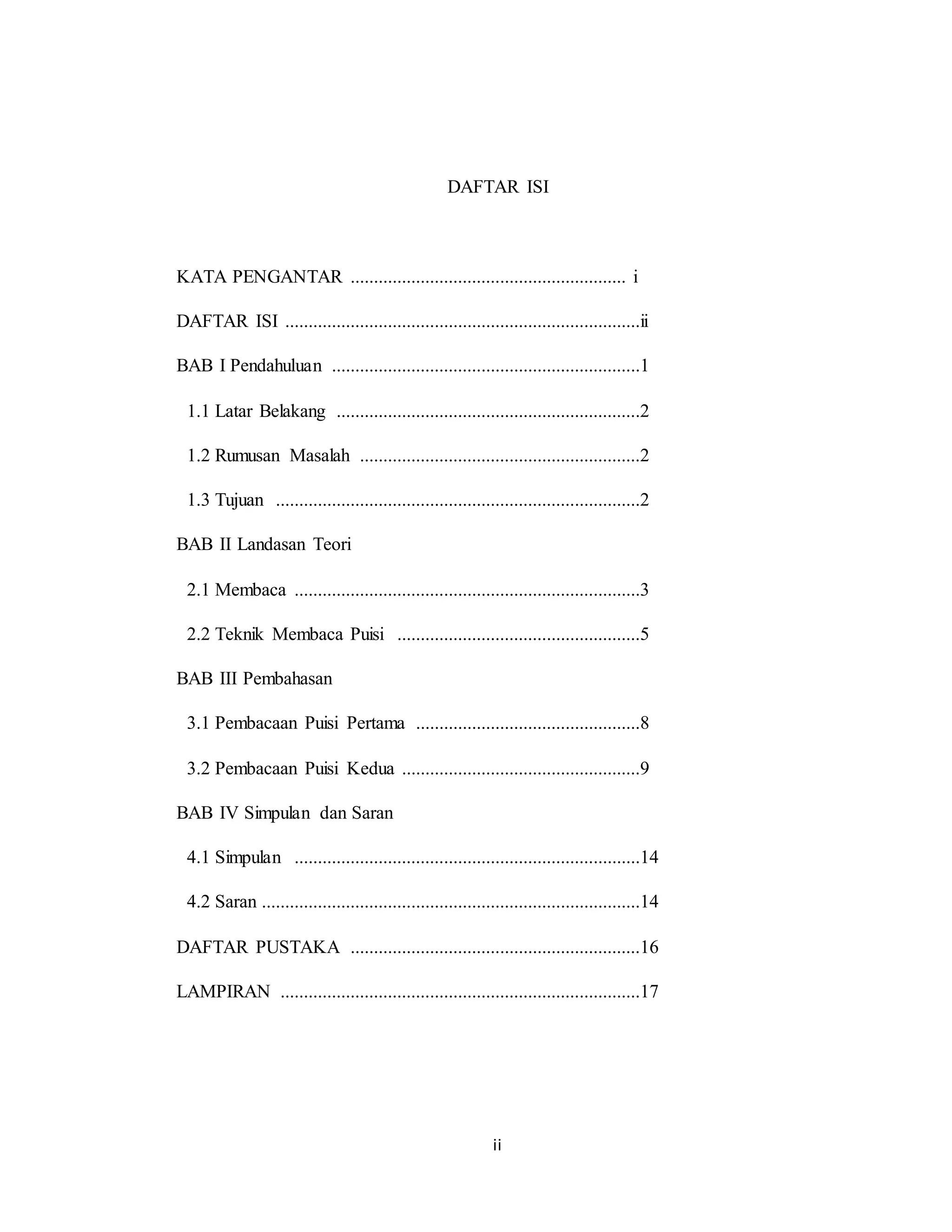 pengembangan keterampilan membaca | DOCX