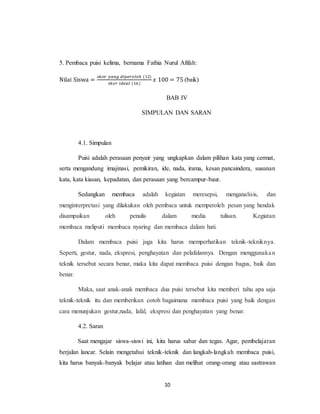 pengembangan keterampilan membaca | DOCX