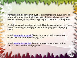 Kata perintah | PPTX