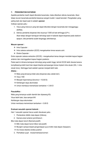 Katarak | PDF