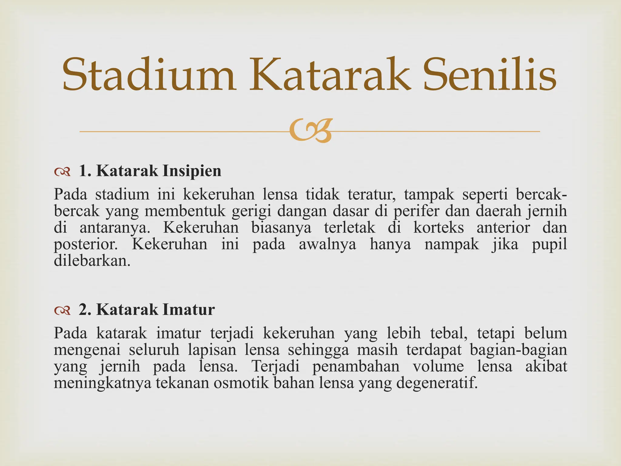 KATARAK SENILIS.pptx ABOUT HEALTHCARE PPT | PPTX