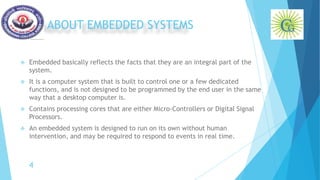 ppt on embedded system | PPTX
