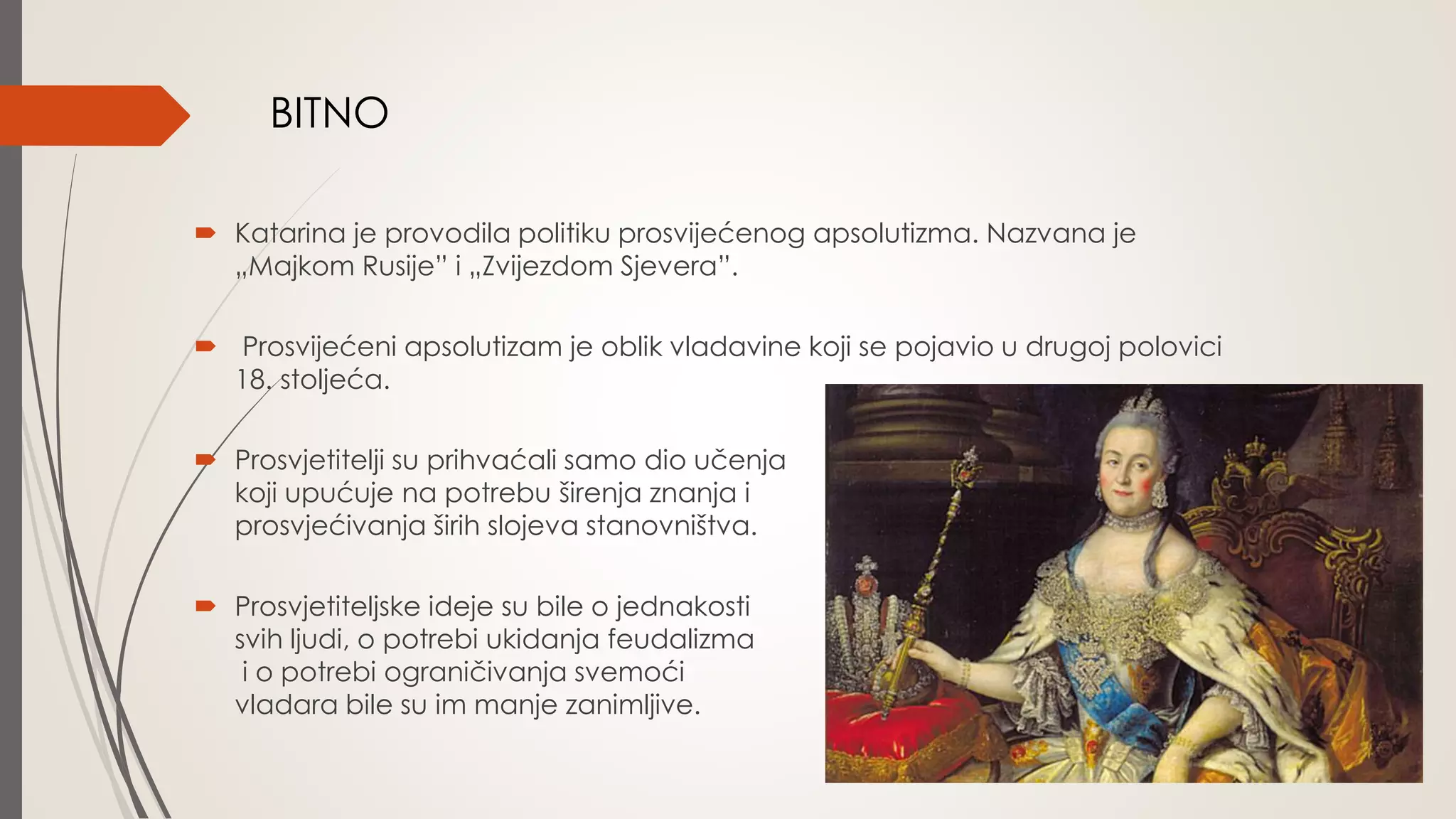 Katarina ii. velika | PPTX