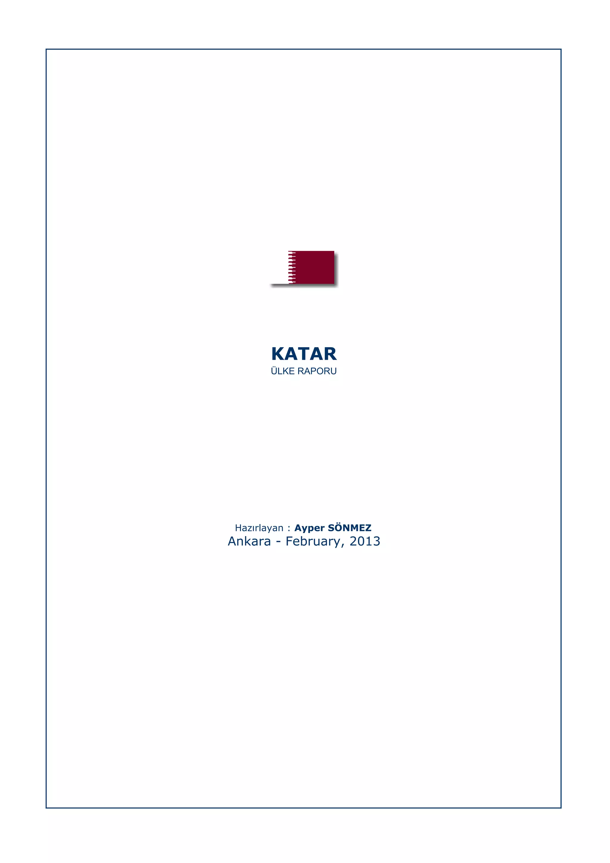 Katar ulke raporu_2013 | PDF