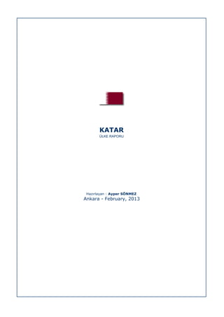Katar ulke raporu_2013 | PDF