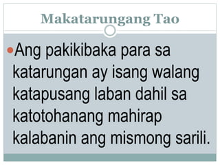 Katarungang Panlipunan ESP 9 | PPTX